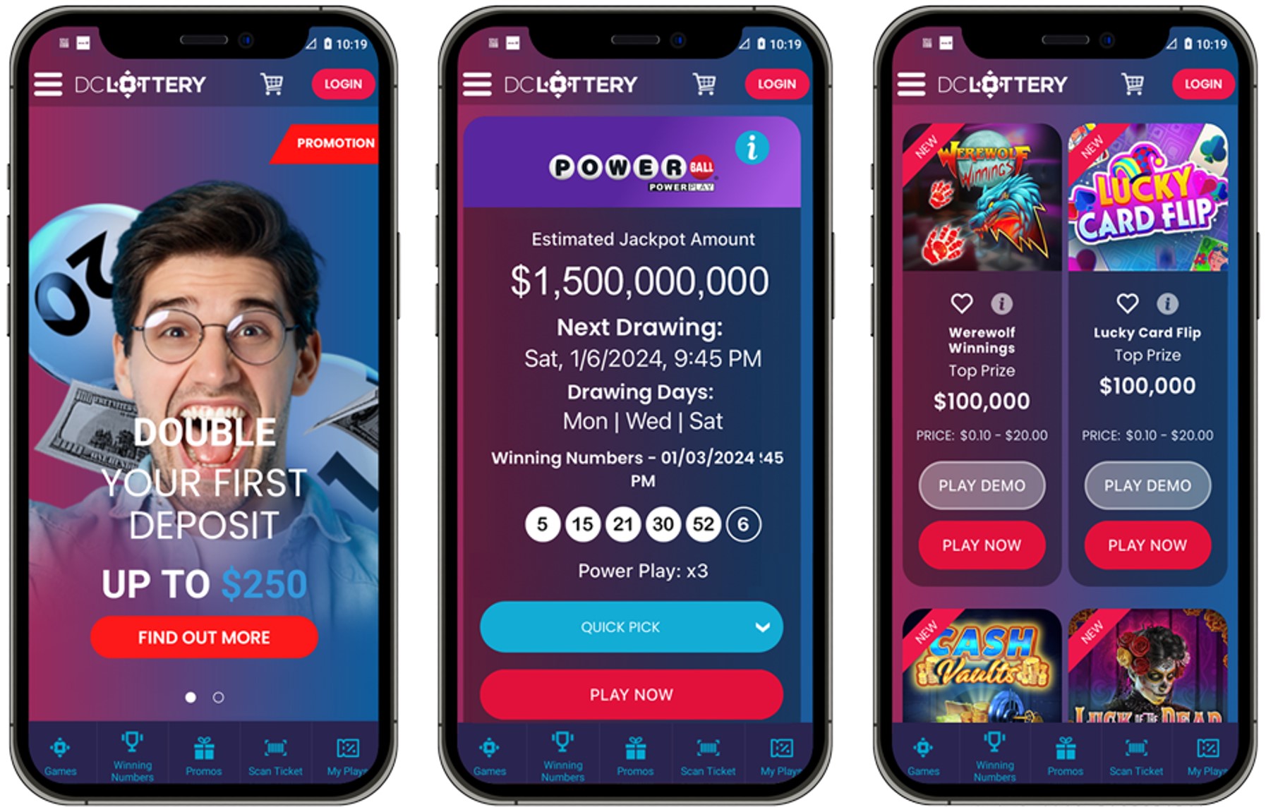 Official DC Lottery App | DC Lottery